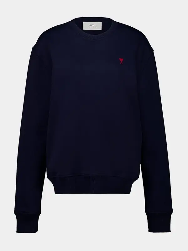 AMI Paris De Coeur Sweatshirt - Blue