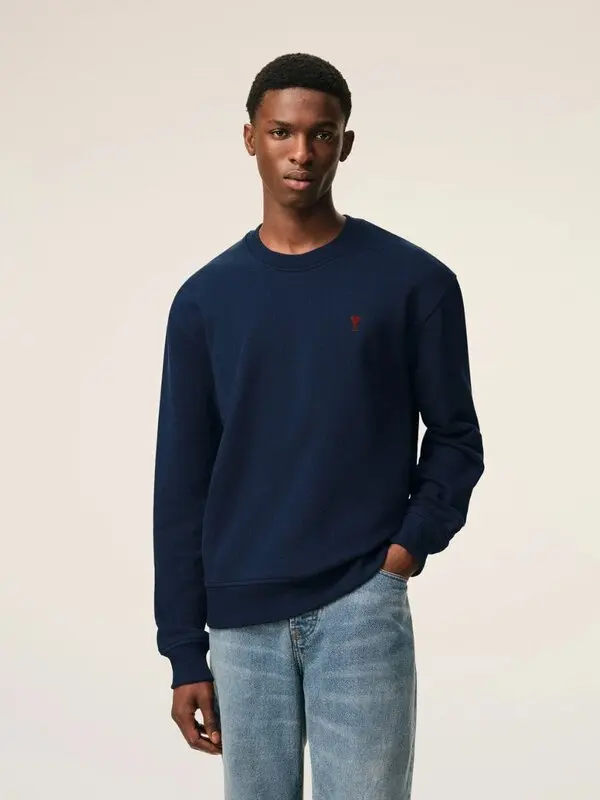 AMI Paris De Coeur Sweatshirt - Blue