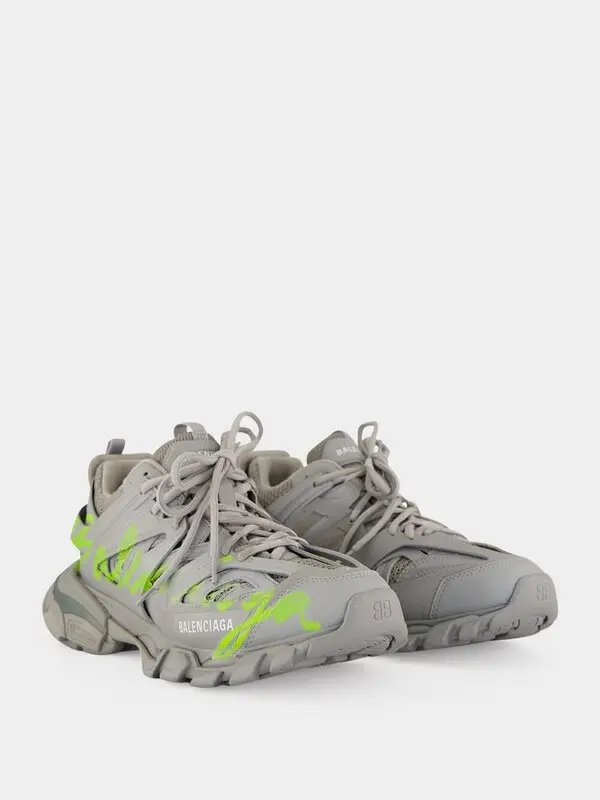 Balenciaga Track Signature Sneakers - Multicolour