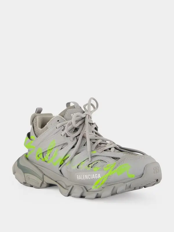 Balenciaga Track Signature Sneakers - Multicolour