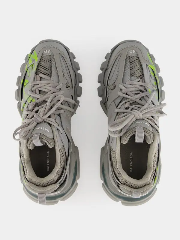 Balenciaga Track Signature Sneakers - Multicolour
