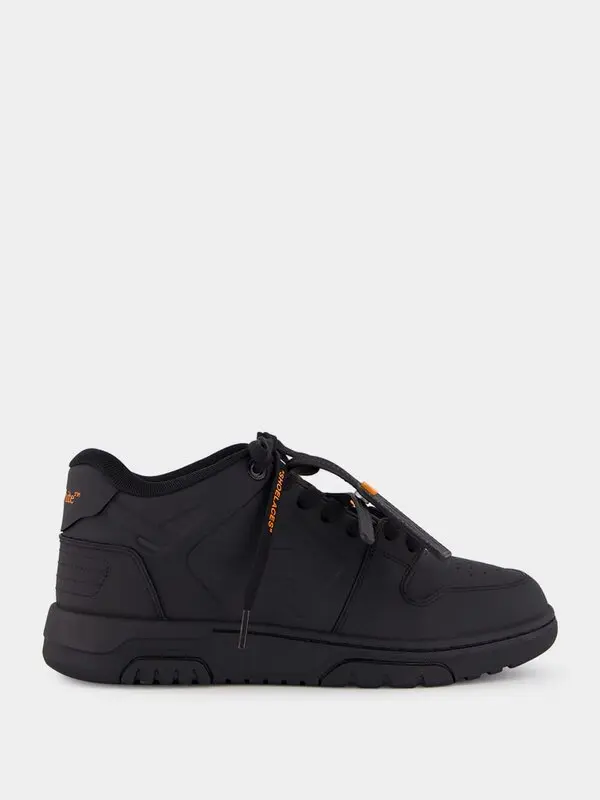 Off-White Out Of Office" Molded Low Top Sneakers - White