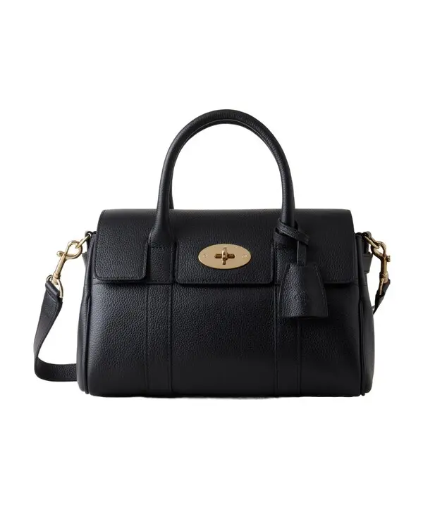 Mulberry Small Bayswater Top Handle Bag - Black