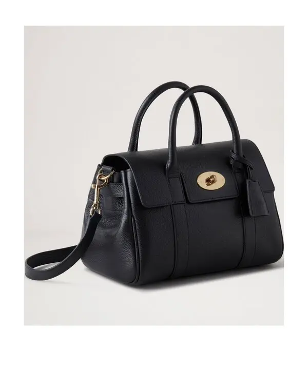 Mulberry Small Bayswater Top Handle Bag - Black
