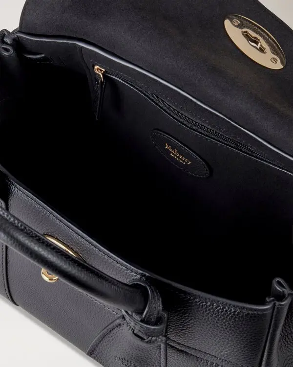 Mulberry Small Bayswater Top Handle Bag - Black