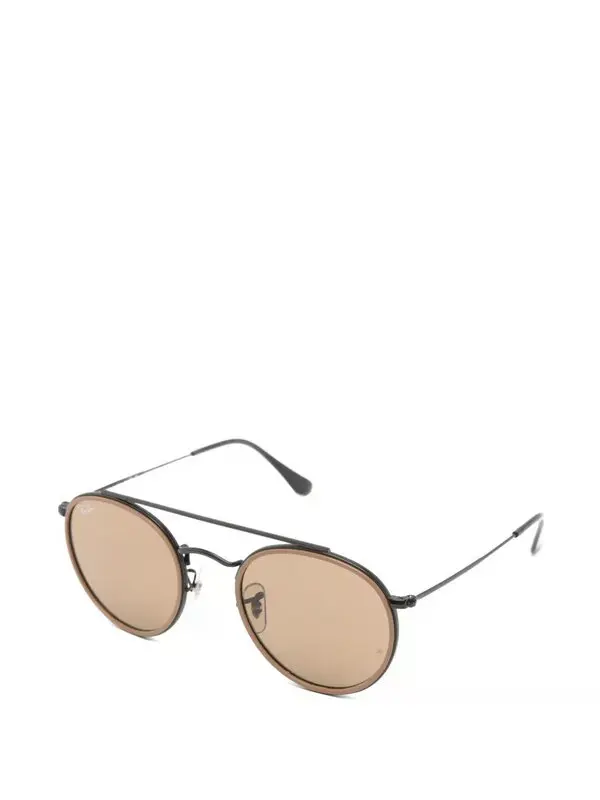 Ray-ban Round Frame Sunglasses - Brown