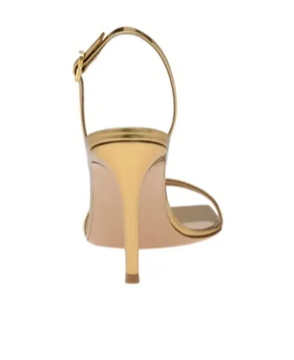 GIANVITO ROSSI Ribbon Open Toe Stiletto Sandals