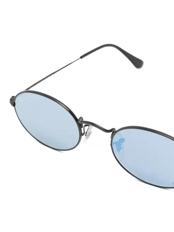 Ray-ban Oval Frame Sunglasses - Black