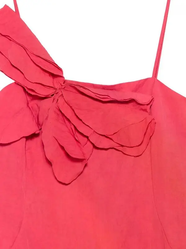 Blumarine Spaghetti Strap Midi Dress