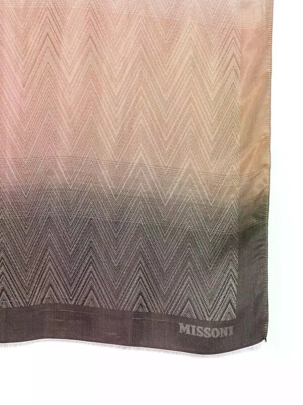 Missoni Zigzag Scarf - Pink