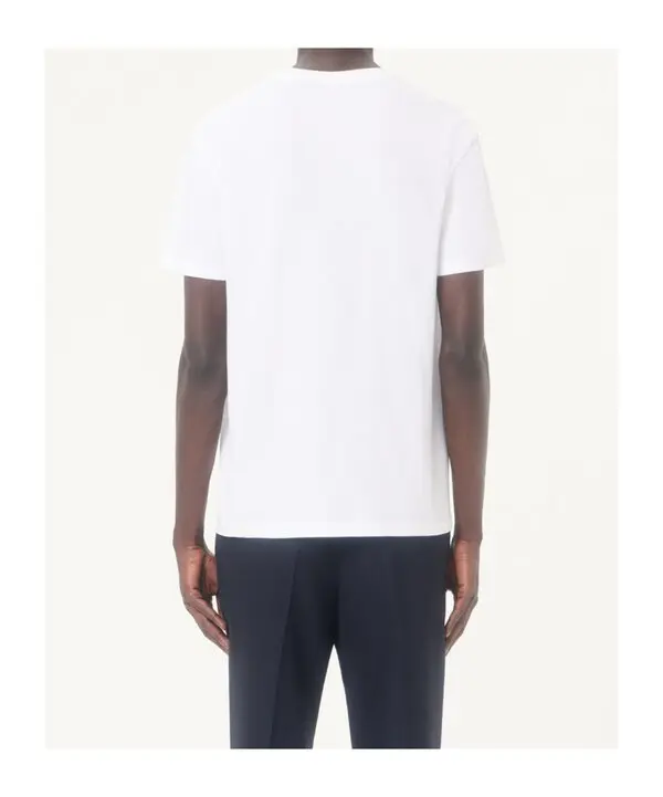 Valentino Garavani Vlogo Embroidered Crewneck T-shirt - White
