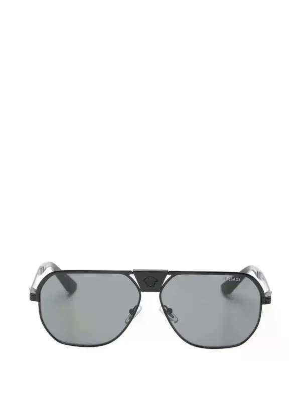Versace Medusa Greca Pilot Sunglasses