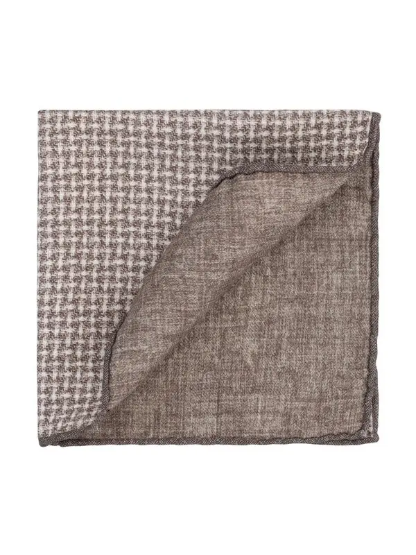 Brunello Cucinelli Patterned Pocket Square