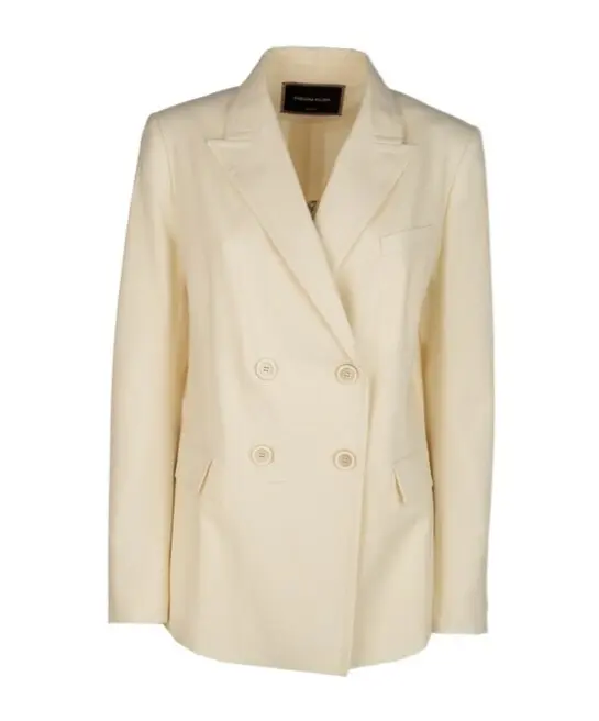 Fabiana Filippi Long-sleeved Suit Jacket - Nude