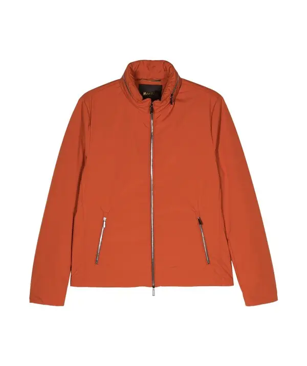 MOORER Quilted Zip-up Jacket