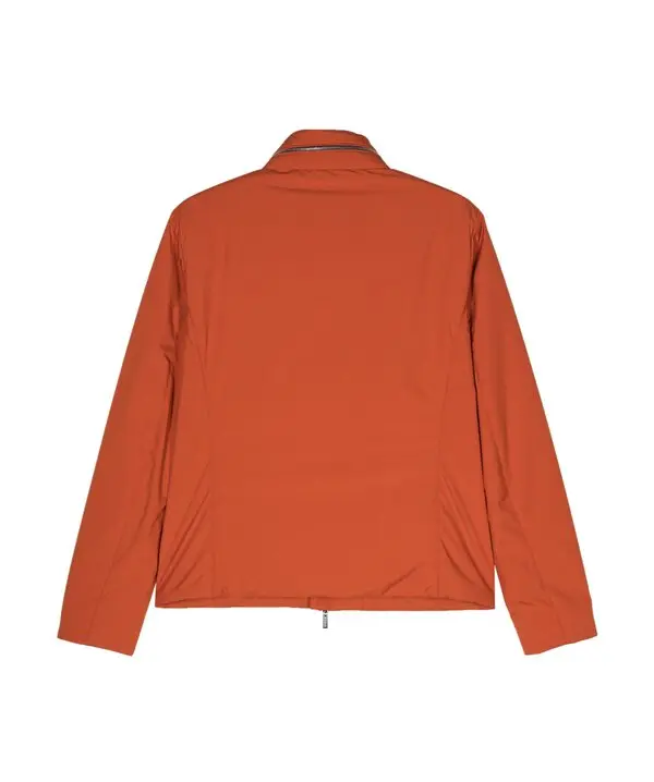 MOORER Quilted Zip-up Jacket