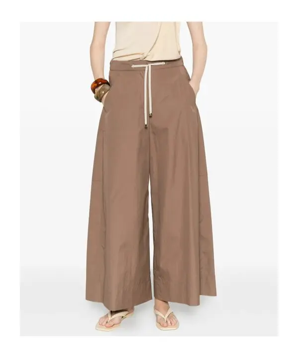 Max Mara Wide-leg Drawstring Trousers