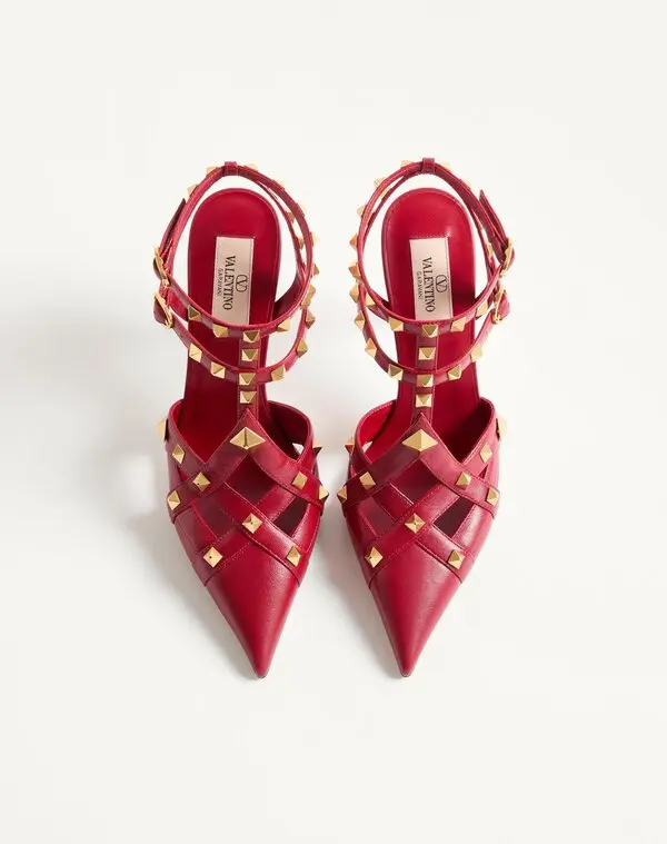Valentino Garavani Studded Pointed-toe Pumps