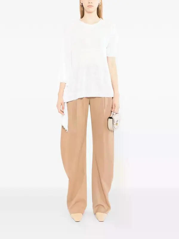 UMA WANG Asymmetrical Sleeve T-shirt