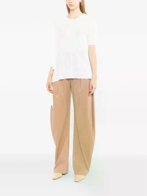 UMA WANG Asymmetrical Sleeve T-shirt