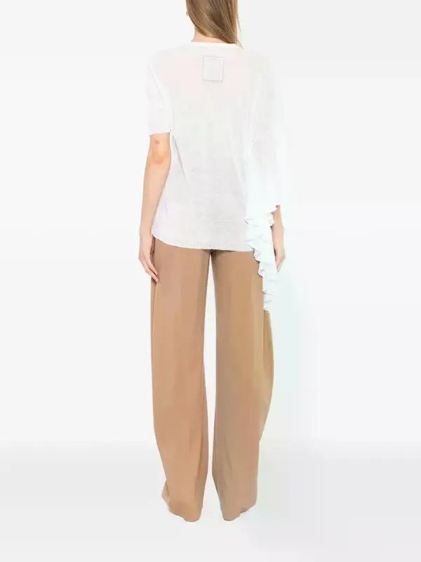 UMA WANG Asymmetrical Sleeve T-shirt