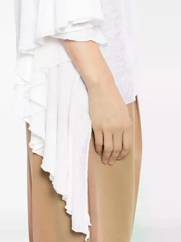 UMA WANG Asymmetrical Sleeve T-shirt