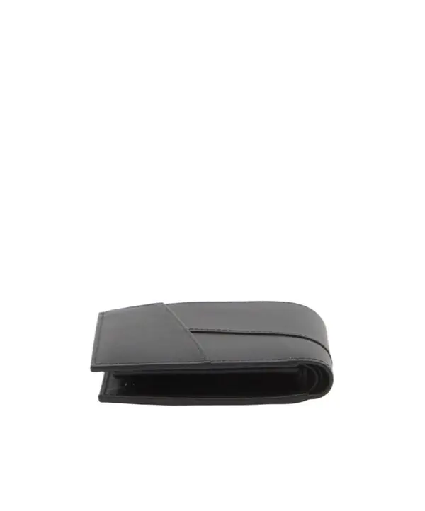 Loewe Logo Embossed Bi-fold Card Holder