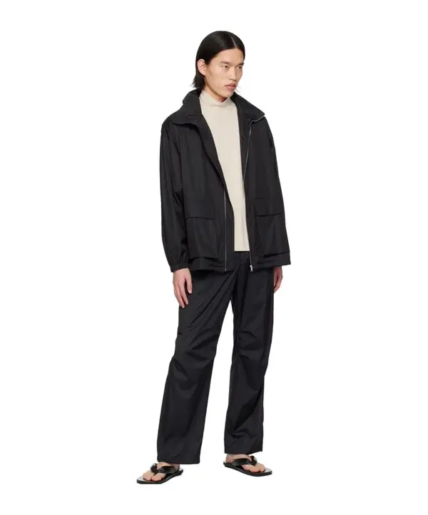 Auralee Concealed-hood Cargo Jacket