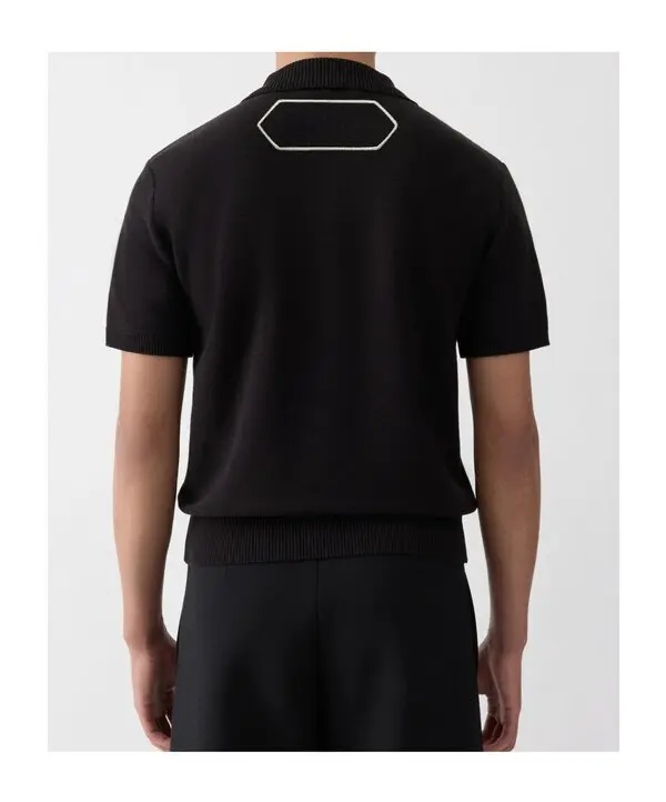Jacquemus Knitted Polo Shirt