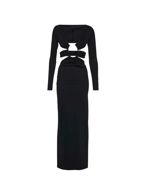 Christopher Esber Ruched Cut-out Maxi Dress