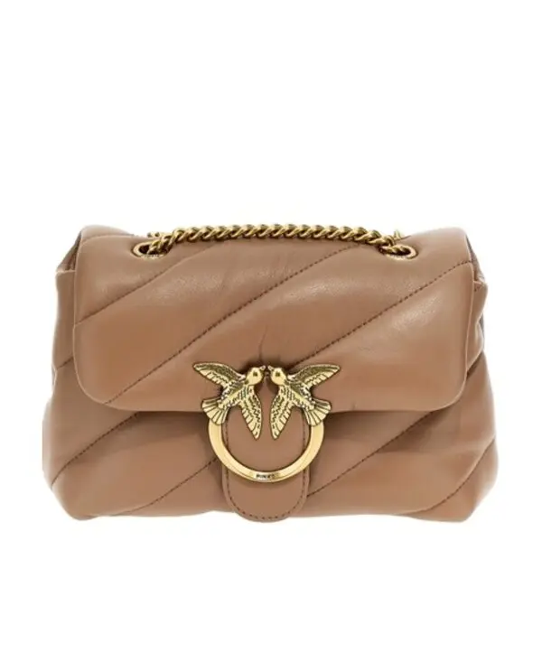 Pinko Love Mini Puff Logo Plaque Shoulder Bag