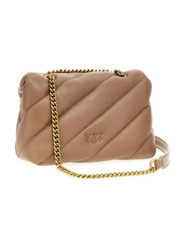 Pinko Love Mini Puff Logo Plaque Shoulder Bag