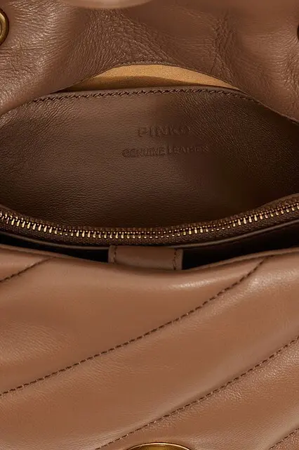 Pinko Love Mini Puff Logo Plaque Shoulder Bag
