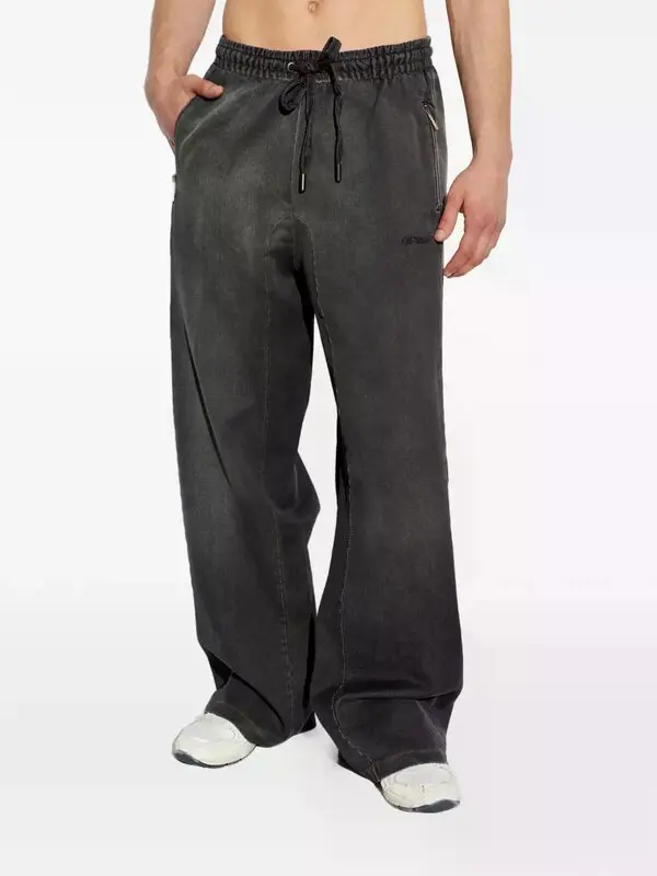 Off-White Diagonals Drawstring Jeans