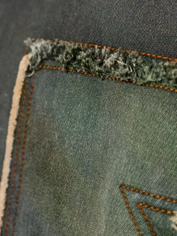 Off-White Arrows Patch Frayed Sweater