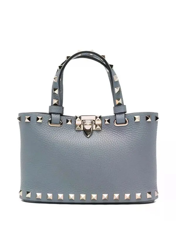 Valentino Garavani Mini Rockstud Tote Bag - Blue