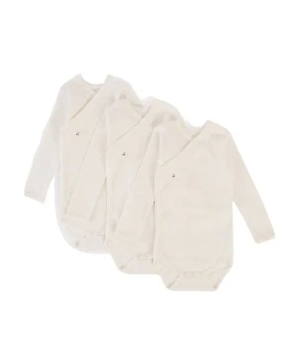 Bonpoint Long Sleeve Bodysuits 3 Pack