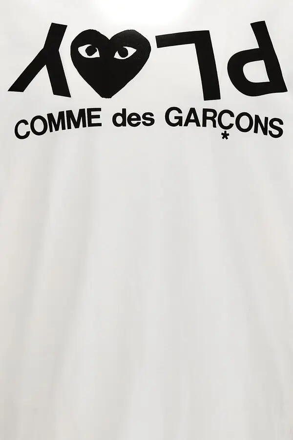 Play Comme Des Garcon Item O-neck Short-sleeved T-shirt