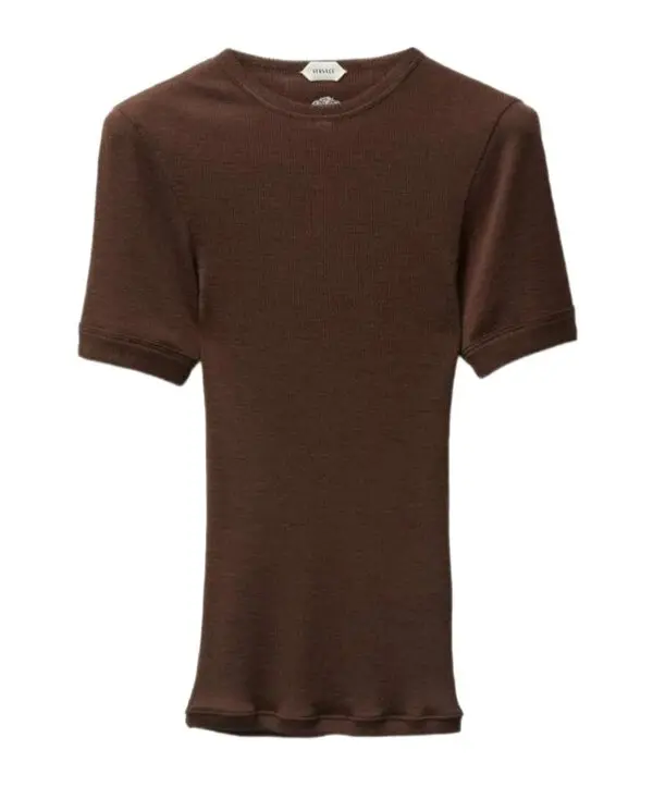 Versace Ribbed T-shirt