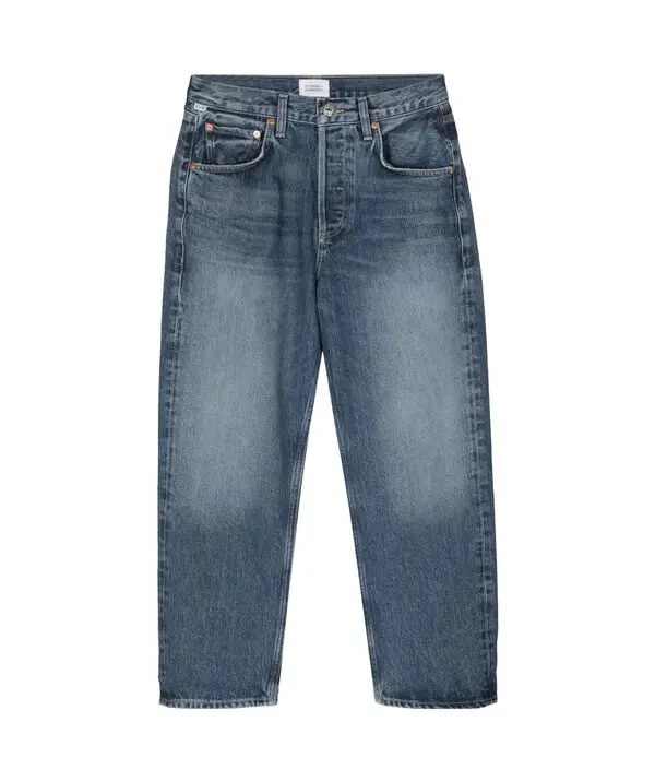 Citizens Of Humanity Belt-loop Jeans With Fading And Whiskering
