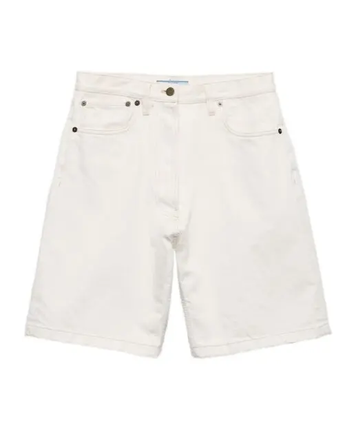 Prada Denim Bermuda Shorts