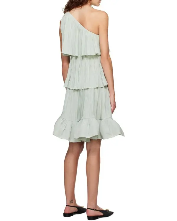 LANVIN Ruffled Asymmetric One-shoulder Dress