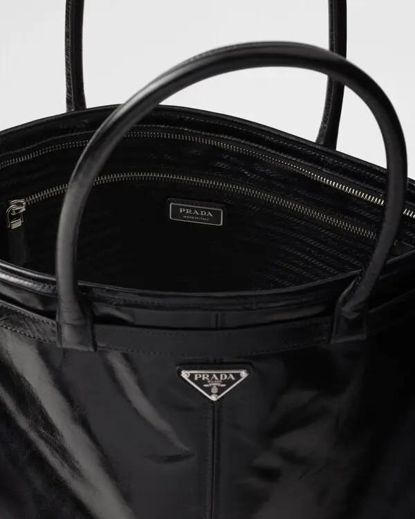 Prada Leather Tote Bag