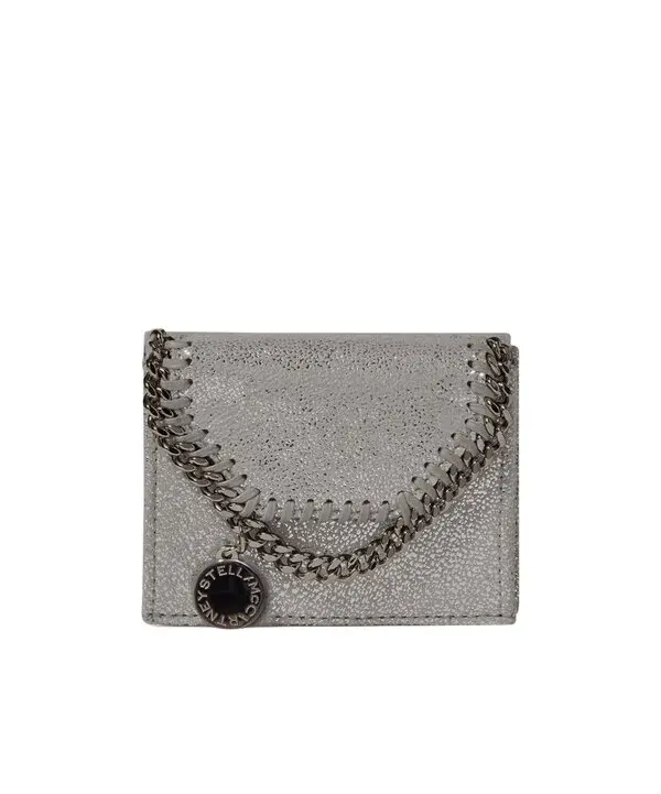 Stella McCartney Falabella Tri-fold Wallet - Gray