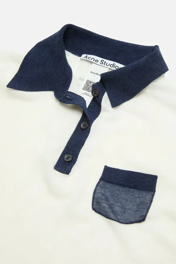 Acne Studios Short Sleeve Polo Top - No