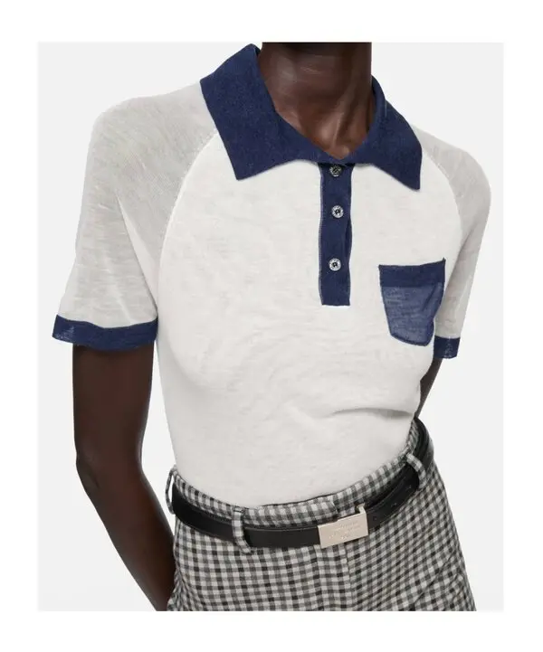 Acne Studios Short Sleeve Polo Top