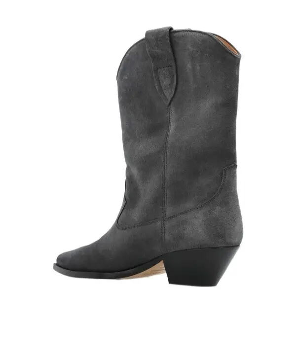 Isabel Marant Étoile Pointed-toe Ankle Boots - Black