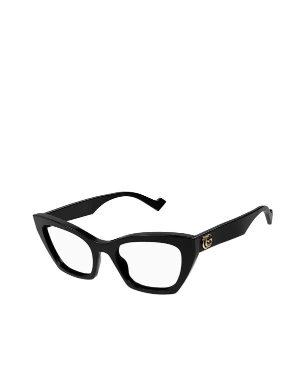 Gucci Cat Eye Frame Glasses - Black
