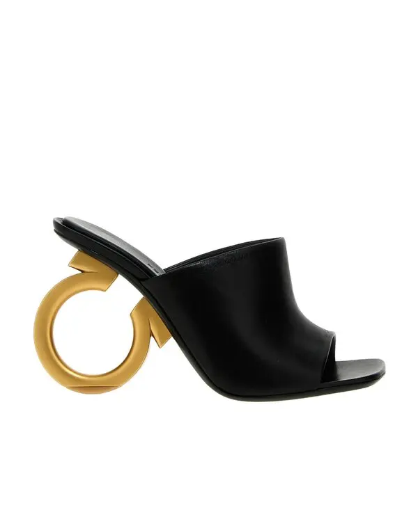 FERRAGAMO Gancini" Logo Sandals