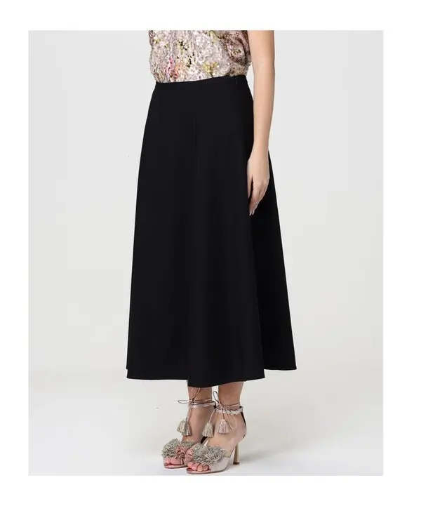 Alberta Ferretti High-waisted Midi Skirt